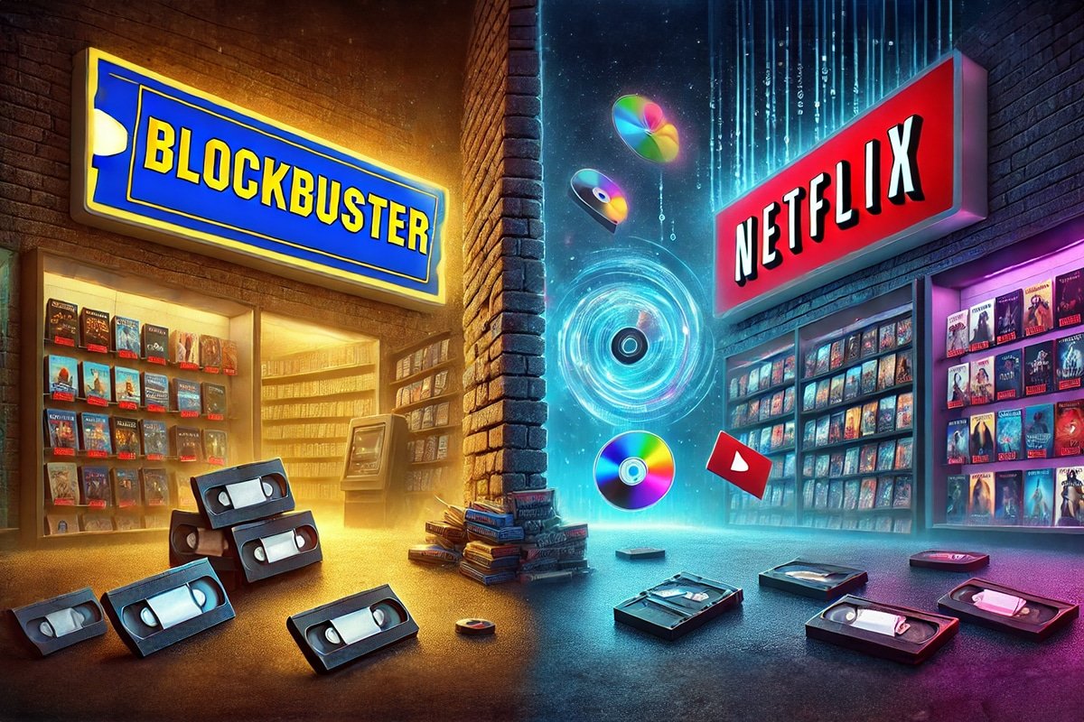 Blockbuster vs. Netflix: A Battle of Innovation and Disruption